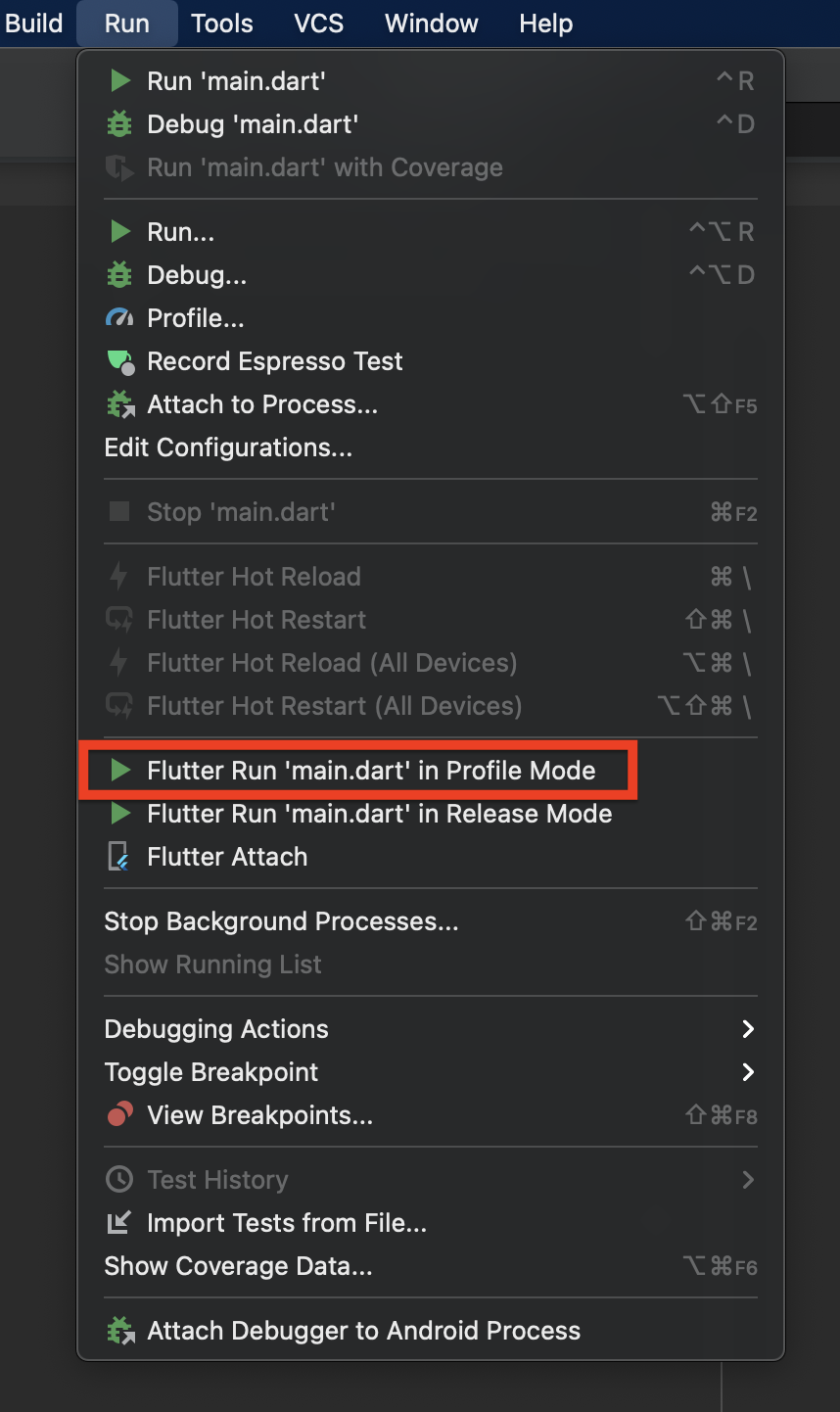 【Flutter】アプリの動かし方とビルドモード（Debug / Profile / Release）について - ヒヨコ プログラミング（ヒヨプロ）